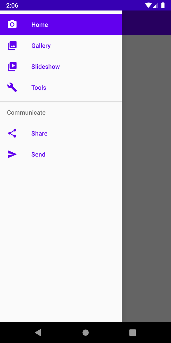 Android Material Component: Navigation Drawer Styling (Part II)